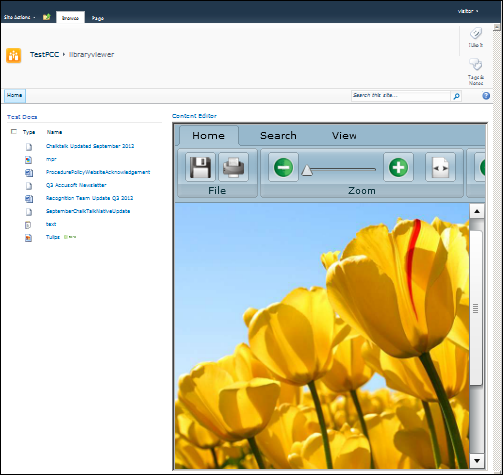 Manual Integration Example