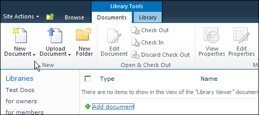 Manual Integration Example