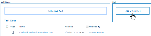 Manual Integration Example