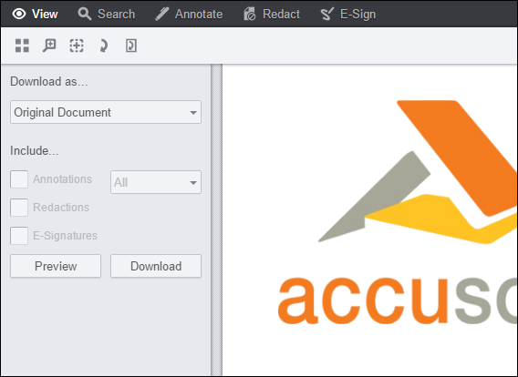 Downloading the Original Document