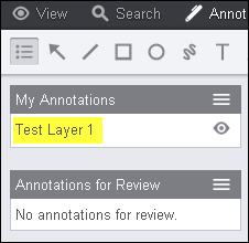 Work with Annotation Layers