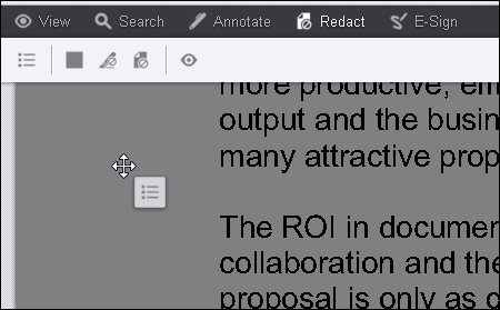 Create a Full Page Redaction